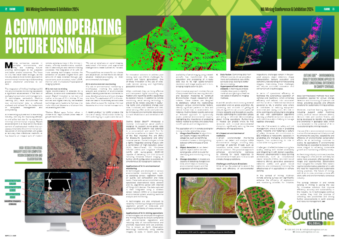 Australian Mining Review - September 2024 Edition - Outline Global Pty Ltd